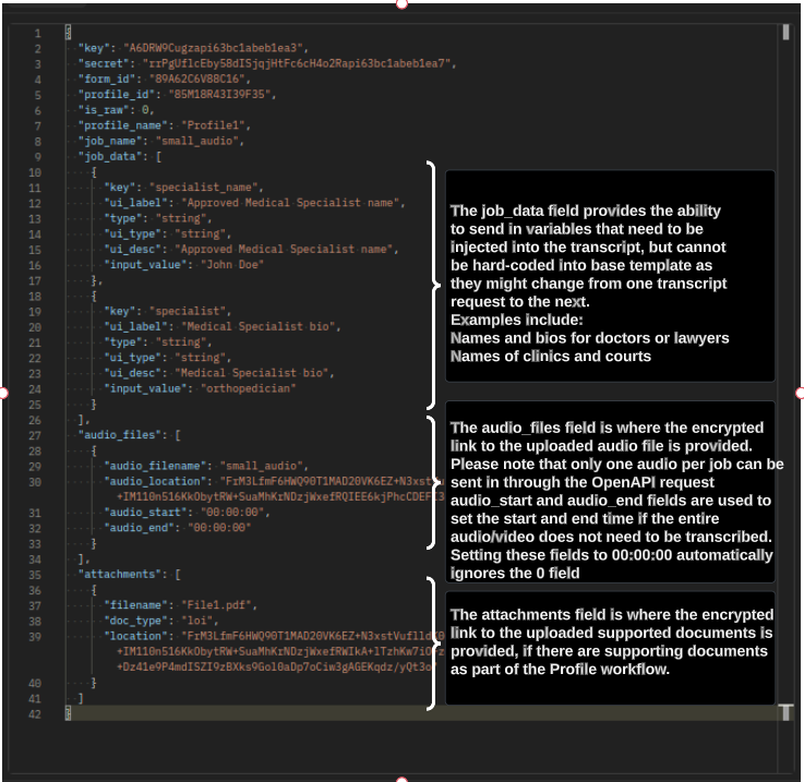 Api Call Submit Job