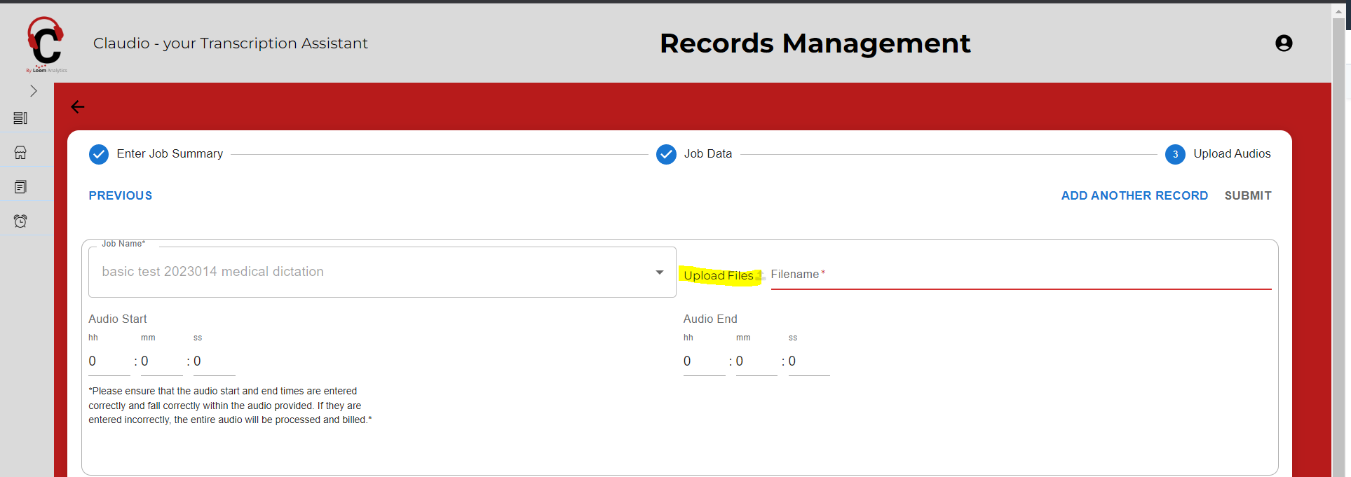 How Do I Submit a Medical Dictation Audio File to Claudio for ...